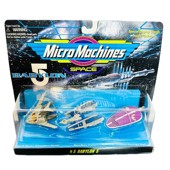 Micro Machines | Other | Micro Machines Babylon 5 5 Earth Shuttle Narn ...